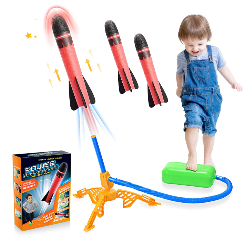 Детска играчка Power launcher rocket - Kinderlino